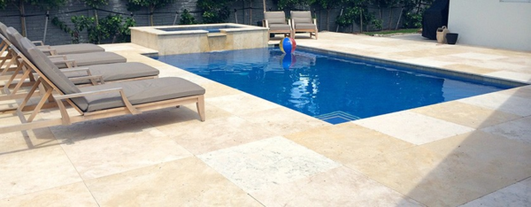 Classic Ivory Travertine Pavers - Travertine Tiles Supplier - Melbourne, Sydney, Brisbane, Adelaide