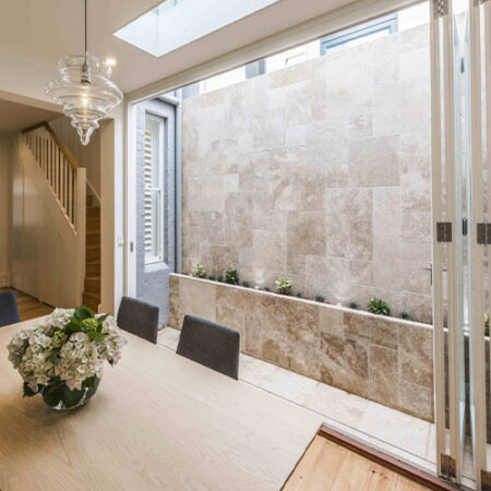 SALE ON NOW >> Silver Travertine French Pattern Tiles & Pavers